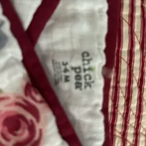 chick pea | Other | Chick Pea Floral Muslin Baby Swaddle Soft And Cozy ...
